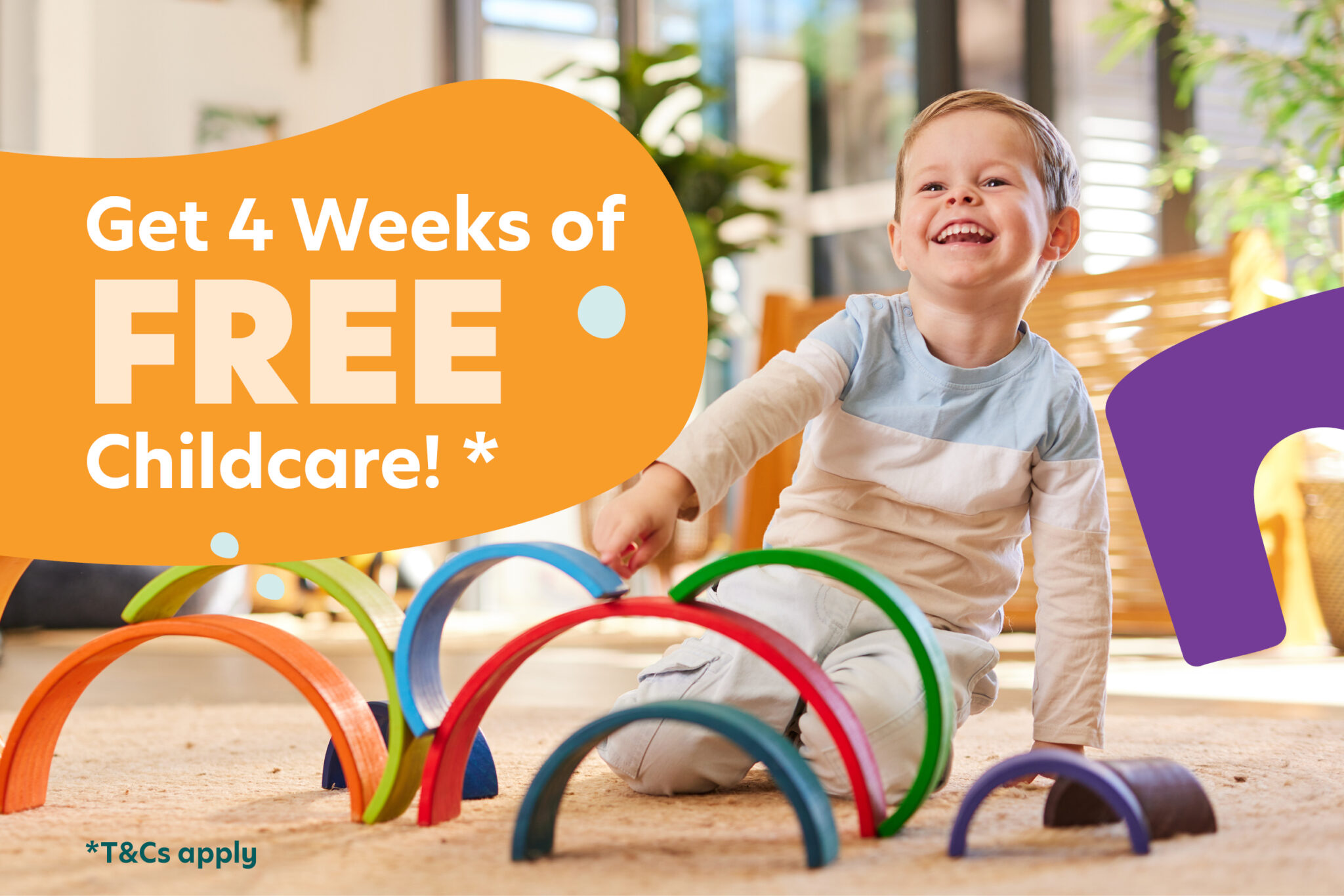Four Weeks of Free Childcare & Kindergarten | Busy Bees